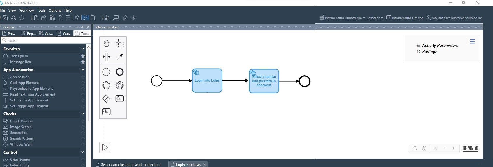 Order cupcakes using MuleSoft Automation (part 2)